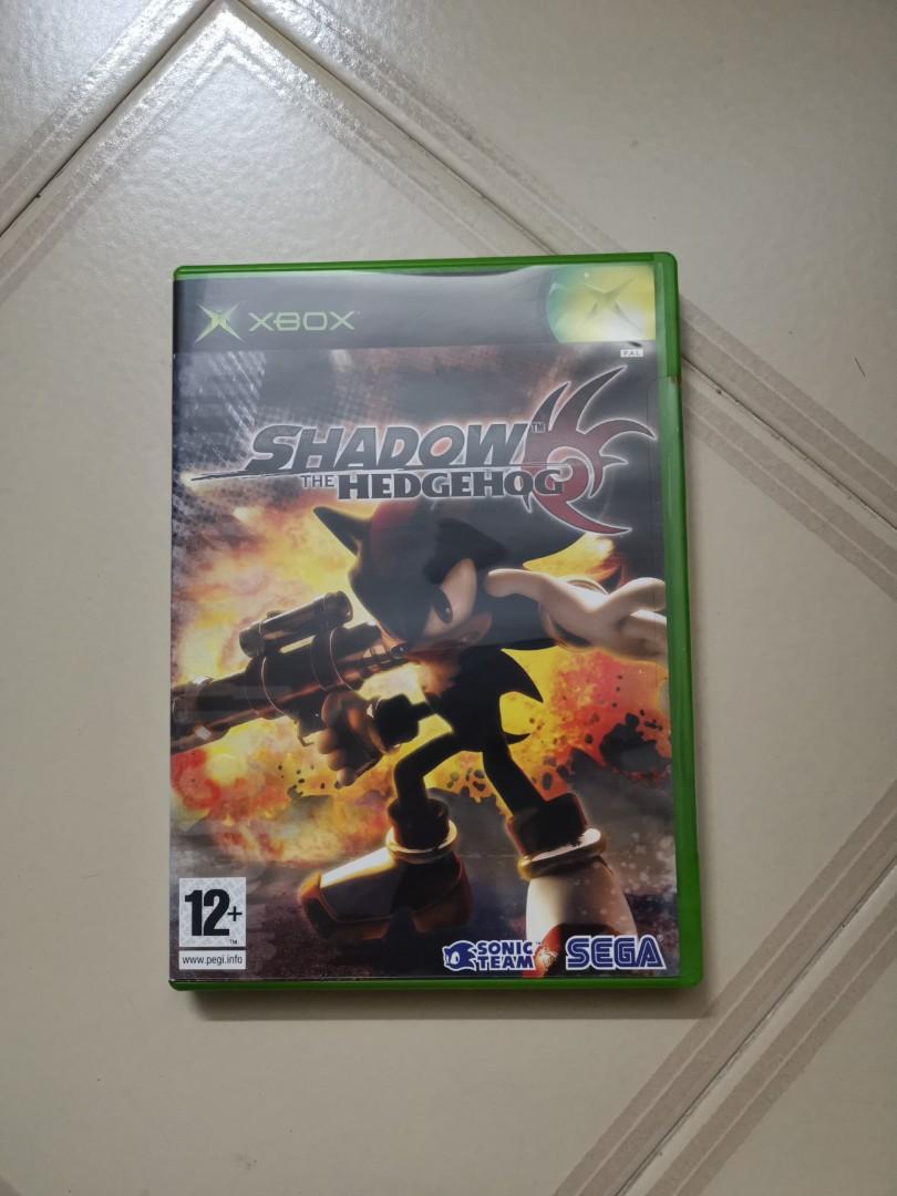 Xbox Shadow The Hedgehog Region NTSC, Video Gaming, Video Games, Xbox ...