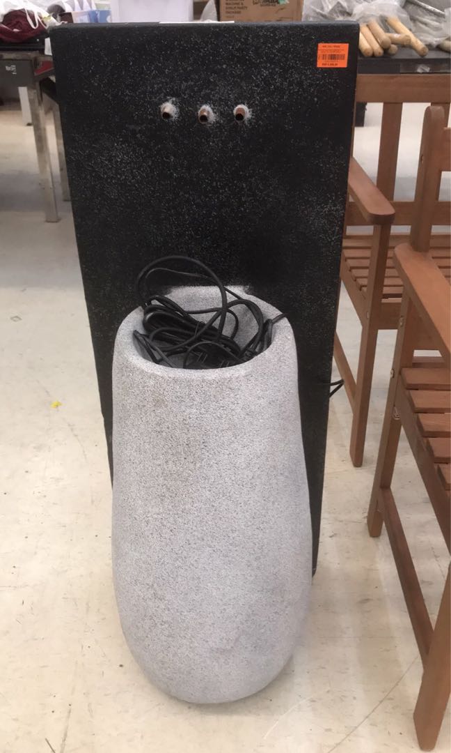 PANYA FOUNTAIN CONCRETE 10L WATER MAGIC, Furniture & Home Living ...