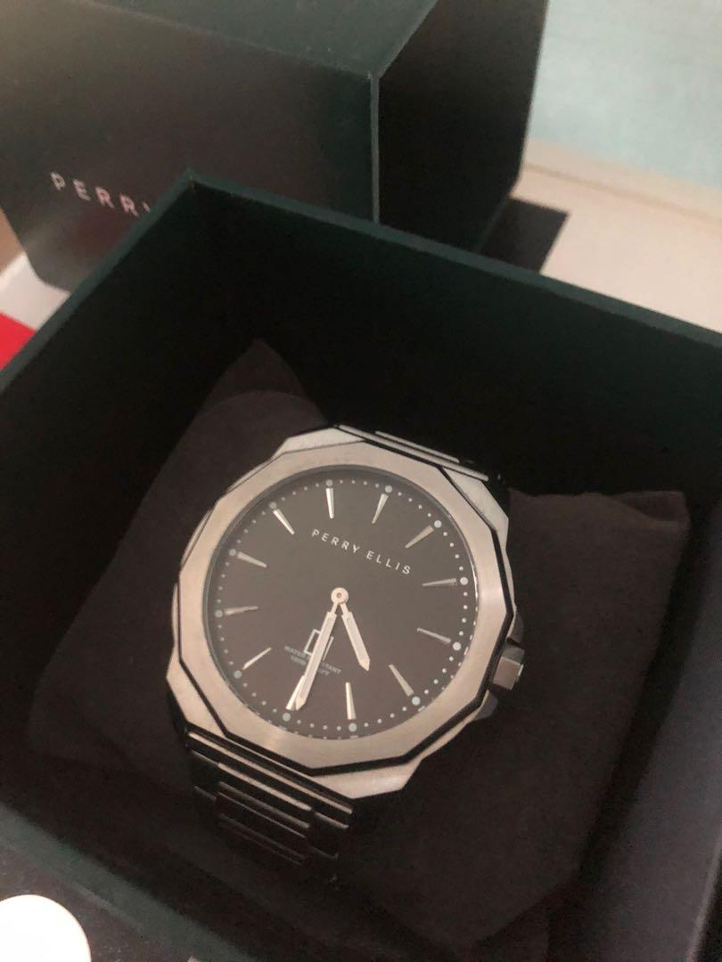 Perry Ellis Watch, Men's Fashion, Watches & Accessories, Watches on ...