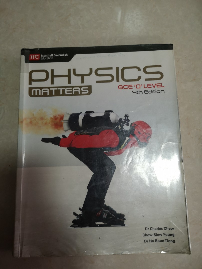 Physics matters textbook gce o level 4th edition, Hobbies & Toys, Books ...
