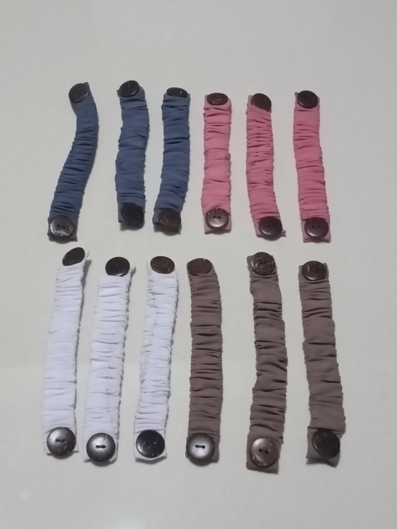 Plain button mask extender, Women's Fashion, Muslimah Fashion ...