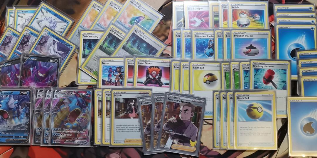 pokemon deck gyarados v max deck pokemon v pokemon v max, Hobbies ...