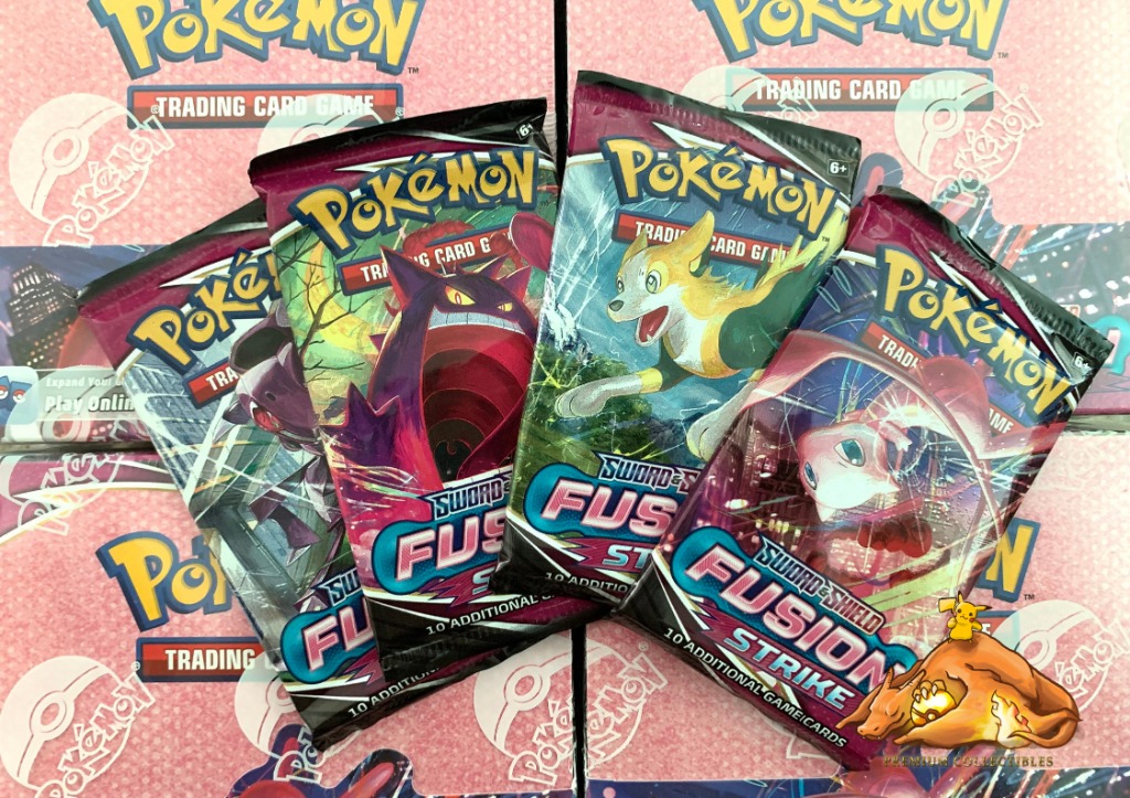 Pokemon TCG Fusion Strike Booster Packs Factory sealed, Hobbies & Toys ...