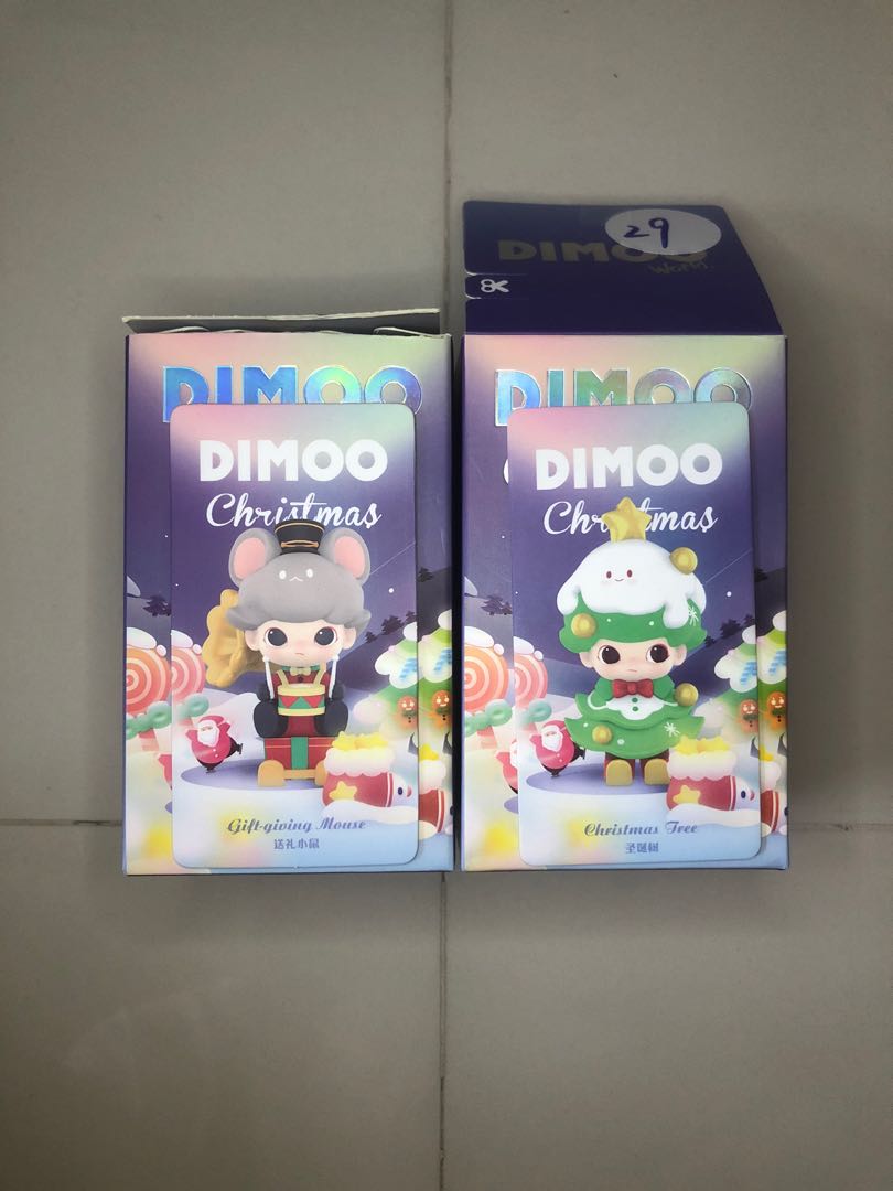 Popmart Dimoo Christmas 2020 Series, Hobbies & Toys, Toys & Games on ...