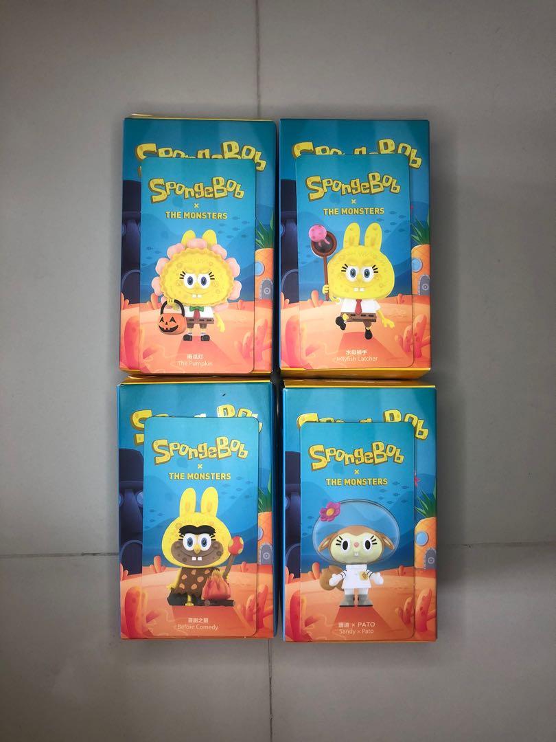 Popmart Labubu Spongebob Series, Hobbies & Toys, Toys & Games on Carousell