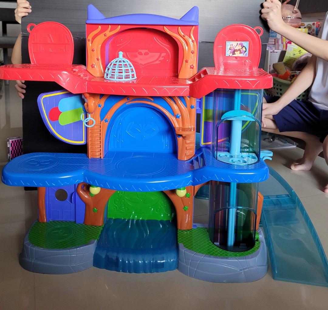 [Pre-loved] PJ Masks Deluxe Headquarters/ Tower, Hobbies & Toys, Toys ...