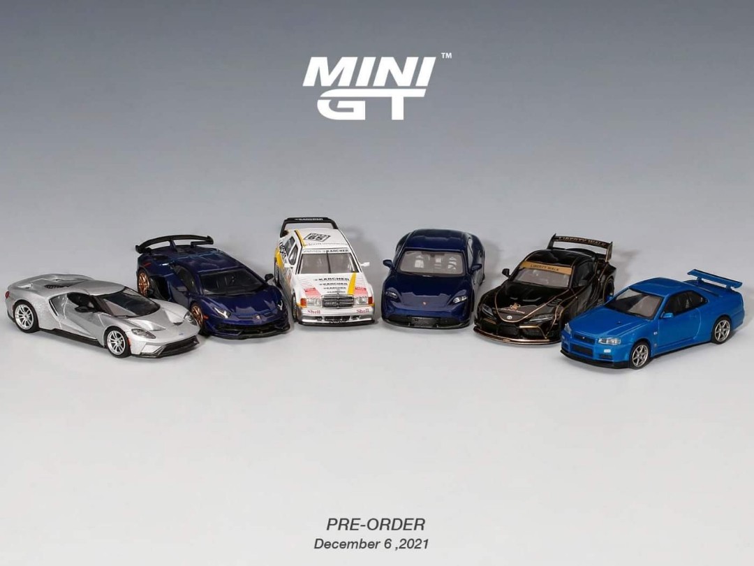 pre-order 預訂 minigt mini gt 1:64, 興趣及遊戲, 玩具 & 遊戲類 - Carousell