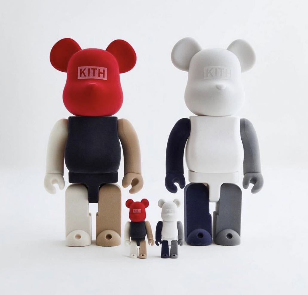 [Preorder]Bearbrick x Kith 100% + 400% Set of 4, Hobbies & Toys, Toys ...
