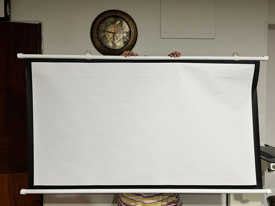 Projector Screen, Furniture & Home Living, Furniture, Other Home ...