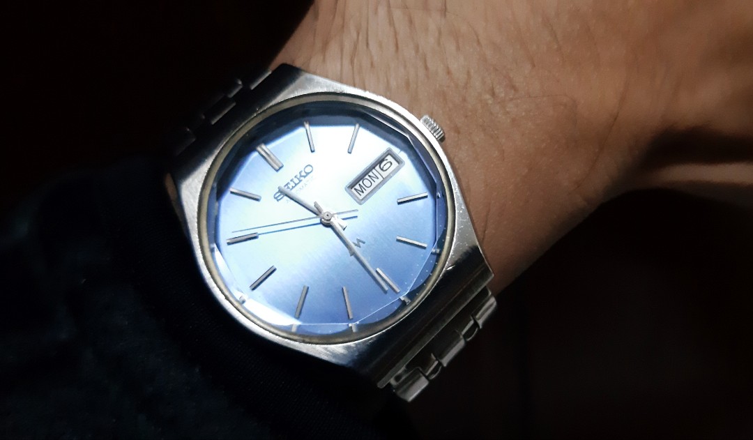 Rare blue dial Seiko Lord Matic from March 1975, Men's Fashion, Watches & Accessories, Watches ...