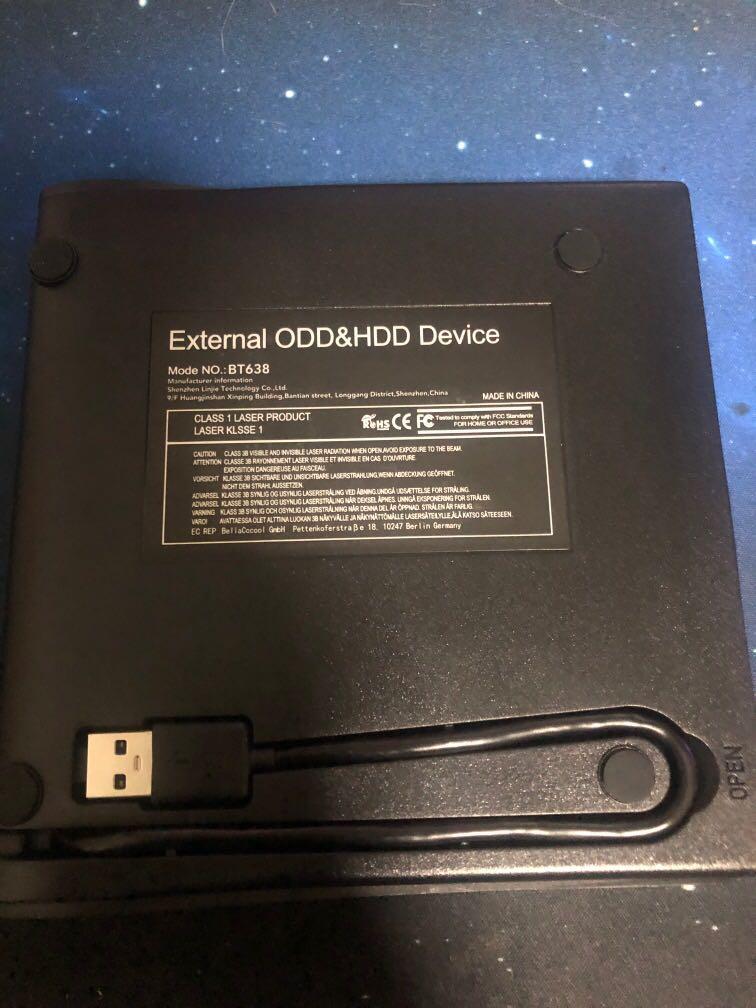 Rodzon External ODD&HDD Device BT63B, Computers & Tech, Parts ...
