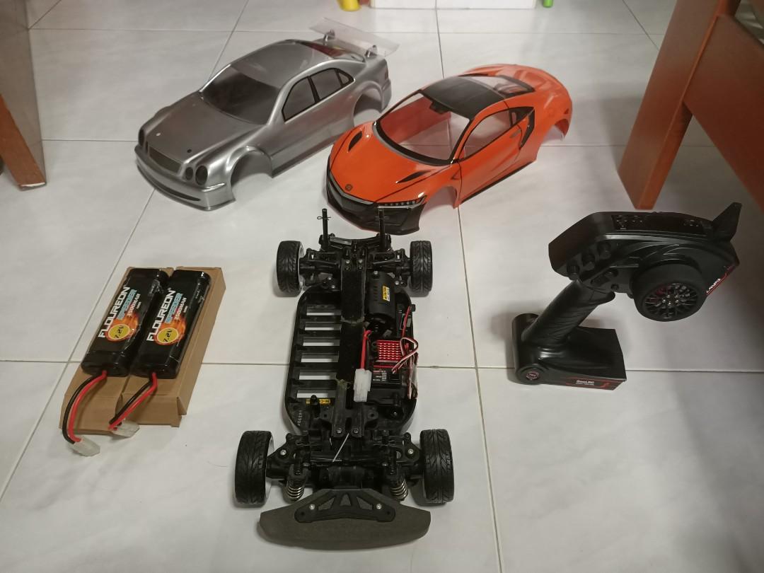 RTR Tamiya TT01-E RC 1/10 Chassis (With Batteries and Charger), Hobbies ...