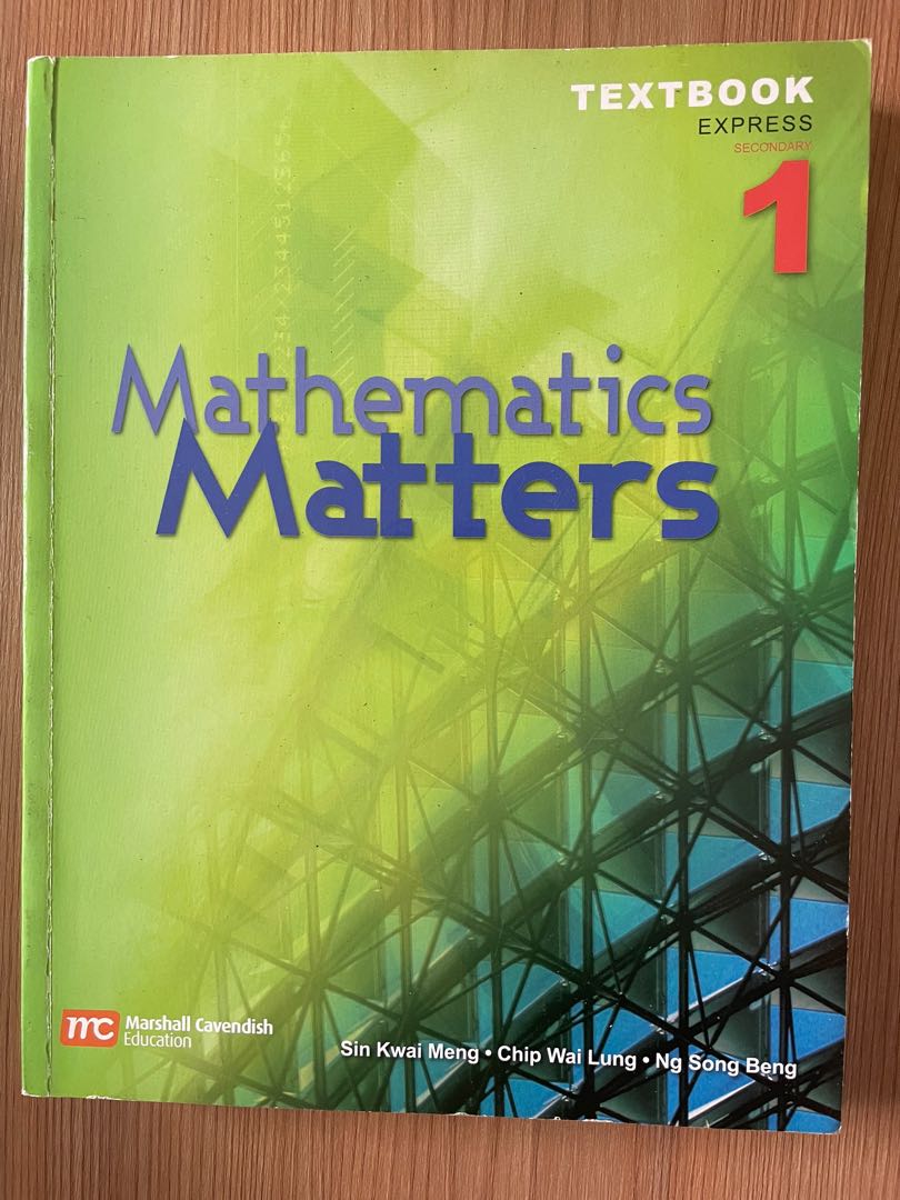 sec 1 mathematics matters, Hobbies & Toys, Books & Magazines, Textbooks ...