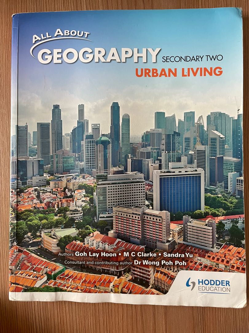 sec 2 Geography Textbook urban living, Hobbies & Toys, Books ...