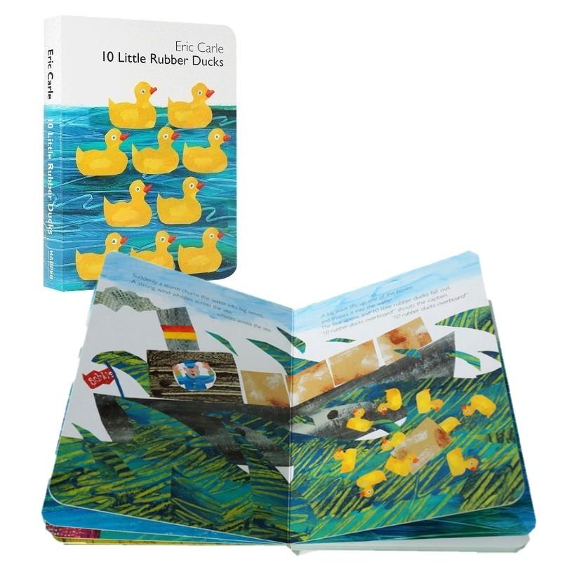 【SG Stock】Original Eric carle classic board books, 10 Little Rubber ...