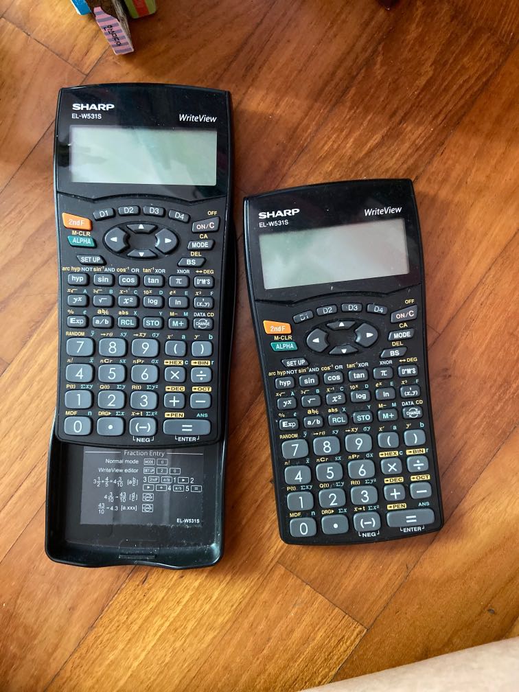 SHARP EL-W531S Scientific Calculator, Hobbies & Toys, Stationery ...