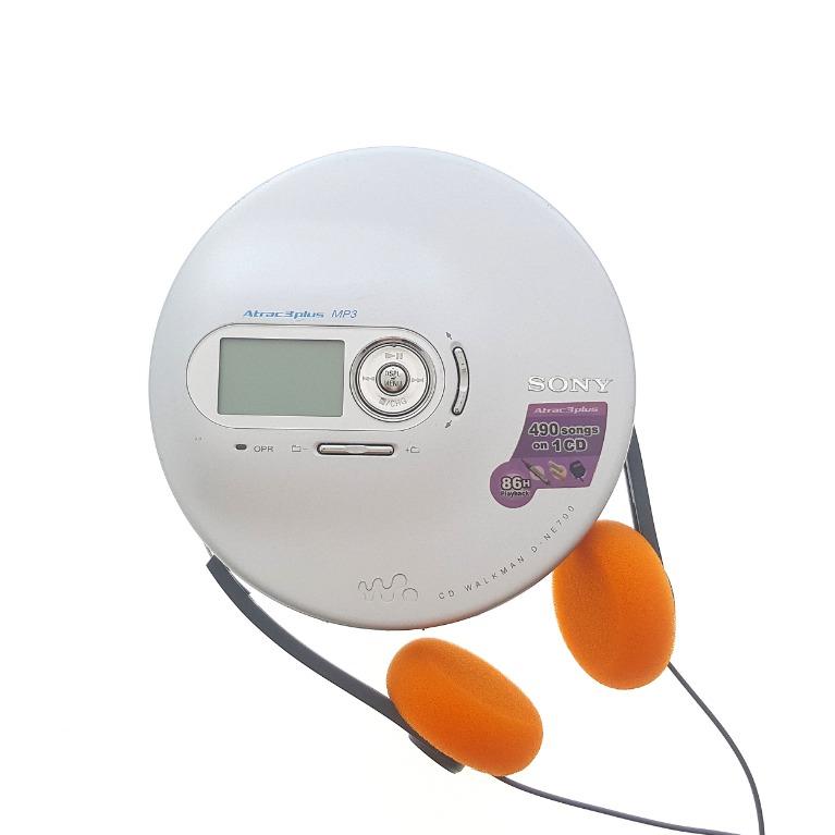 Sony Discman/Walkman D-NE700 Portable CD/MP3 Player in Excellent Working Condition, Audio ...