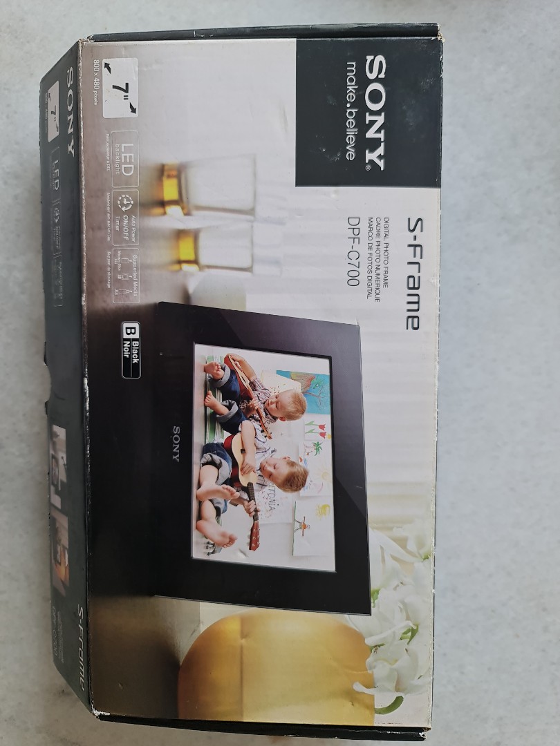 Sony S-Frame Digital Photo Frame, Photography, Photography Accessories ...