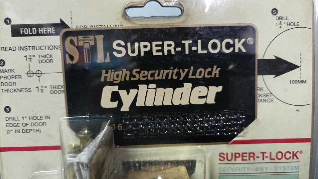 STL SUPER-T-LOCK MODEL LB303-100, 傢俬＆家居, 保安及門鎖 , 門鎖、門、閘 - Carousell