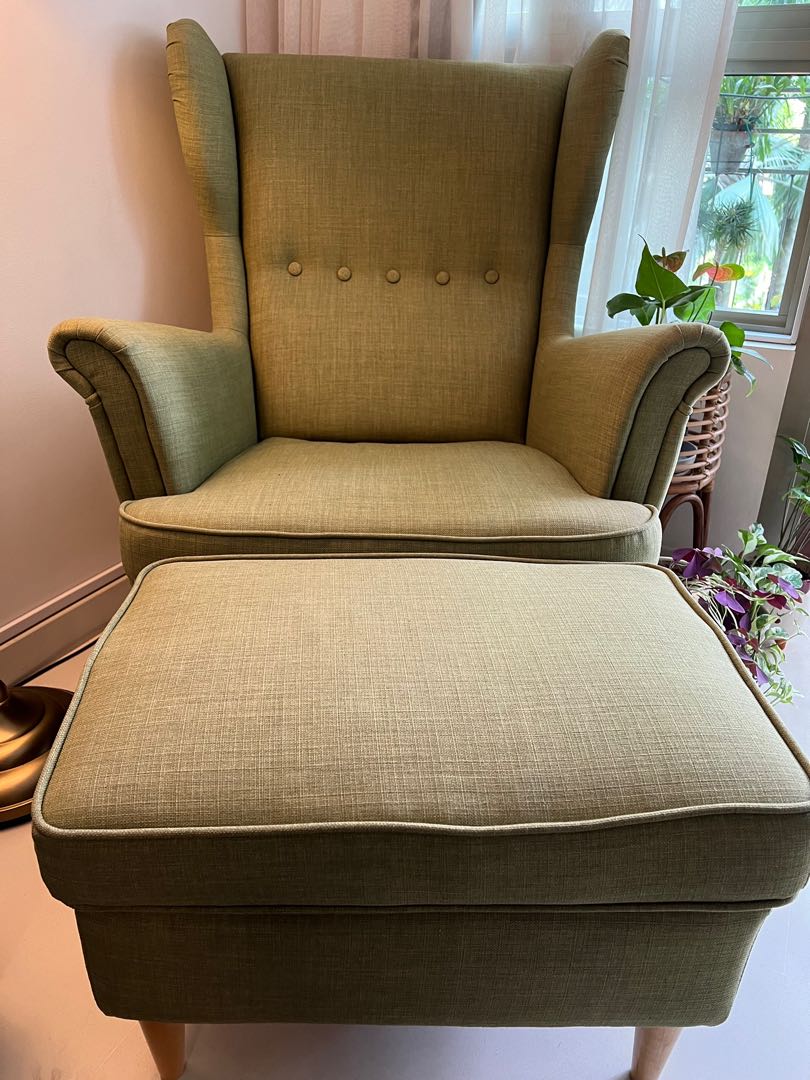 Strandmon IKEA Chair, Furniture & Home Living, Furniture, Chairs on ...