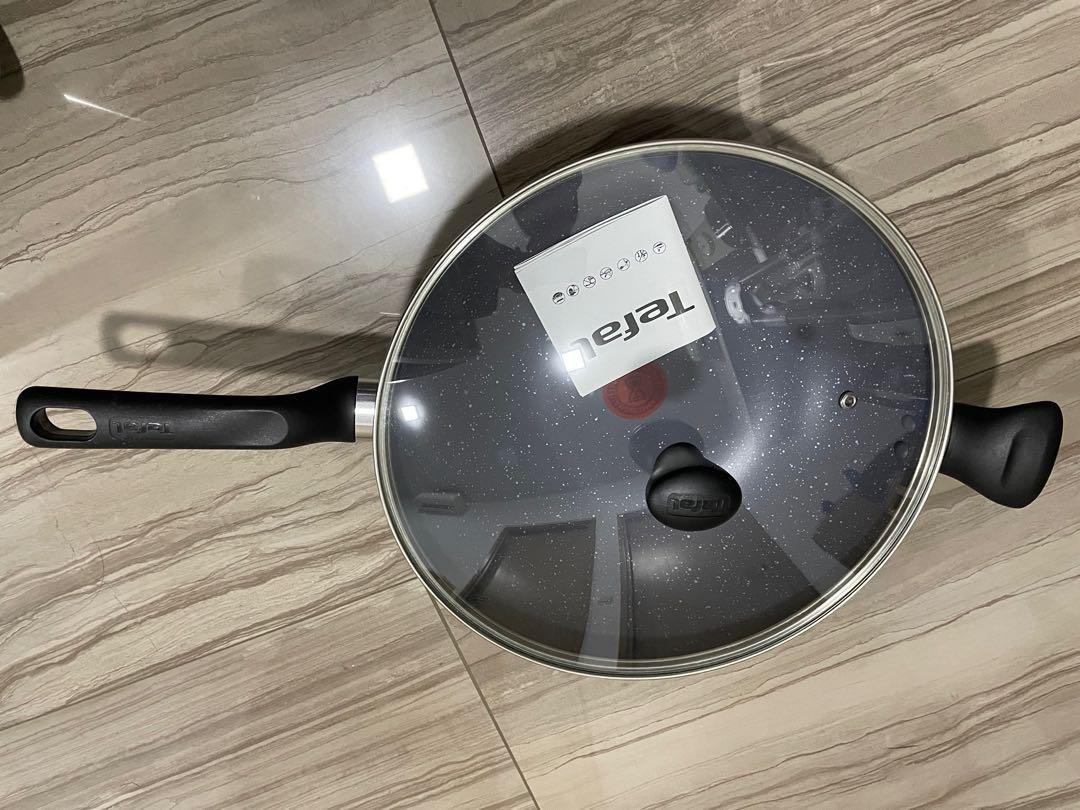 TEFAL Natura 32cm wokpan with lid, Furniture & Home Living, Kitchenware & Tableware, Cookware ...