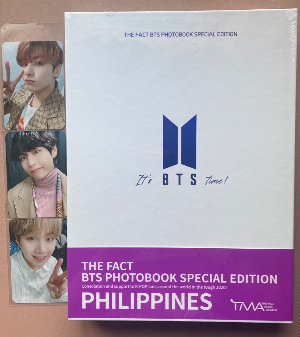 The Fact BTS Photobook Special Edition Philippines + FREE Official ...