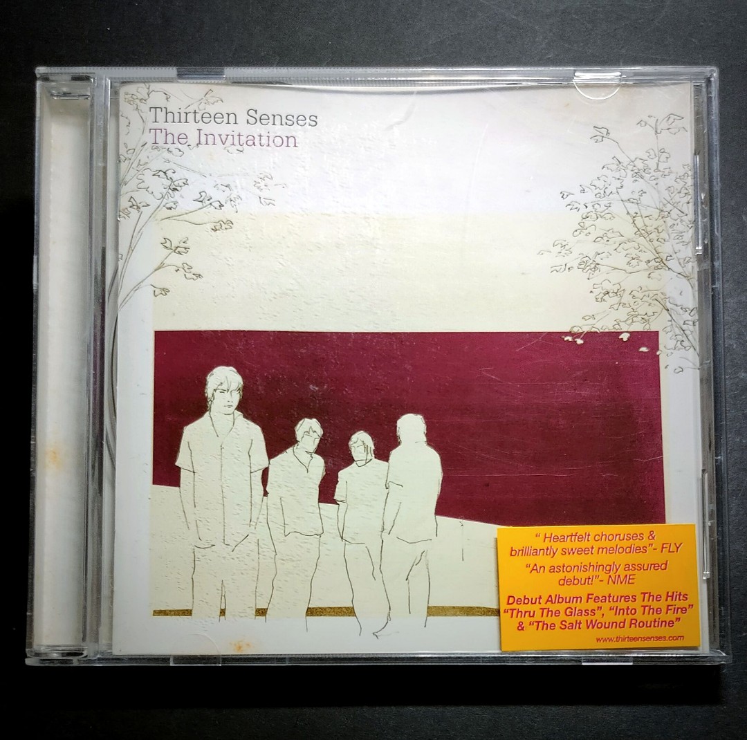 The Invitation - Thirteen Senses ( CD, SG, 2004), Hobbies & Toys, Music ...