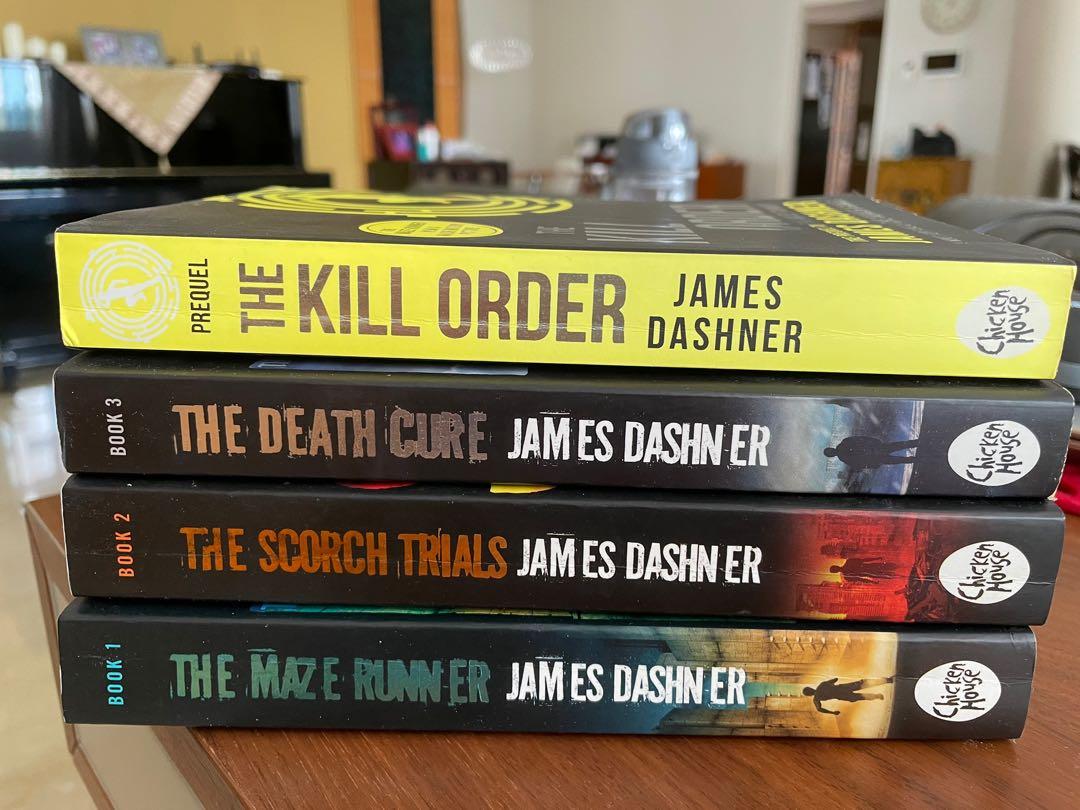 Maze Runner Series James Dashner Books Set The Death Cure, 05/13/2023