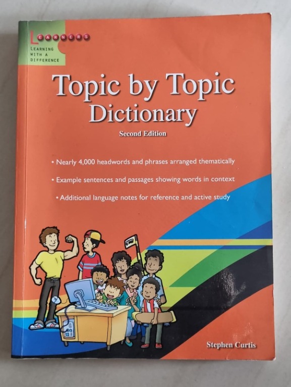 Topic by Topic Dictionary, Hobbies & Toys, Books & Magazines, Textbooks ...