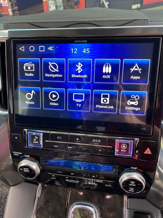 Toyota Alphard Vellfire 2015 2020 ANH30 ALPINE 11 INCH DVD PLAYER, Audio, Portable Audio ...
