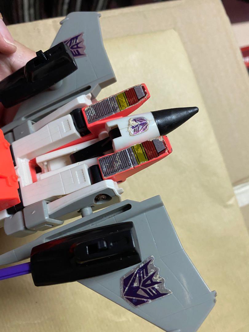 Transformers G2 Starscream original vintage, Hobbies & Toys ...