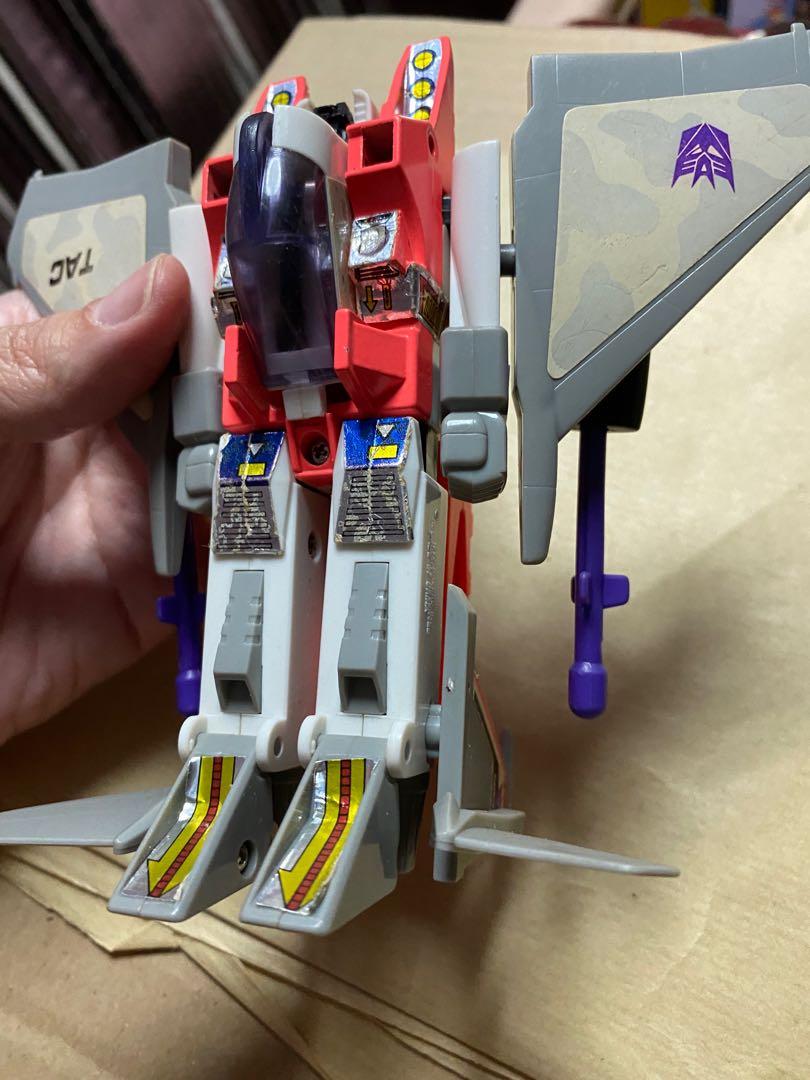 Transformers G2 Starscream original vintage, Hobbies & Toys ...