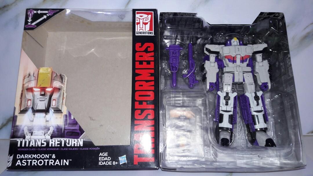 TRANSFORMERS TITANS RETURN ASTROTRAIN COMPLETE BIB, Hobbies & Toys ...