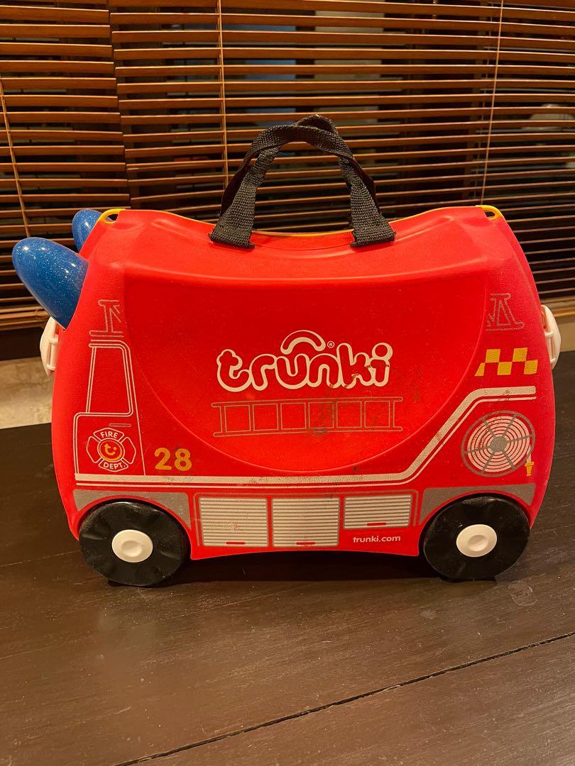 Trunki fire truck, Babies & Kids, Babies & Kids Fashion on Carousell