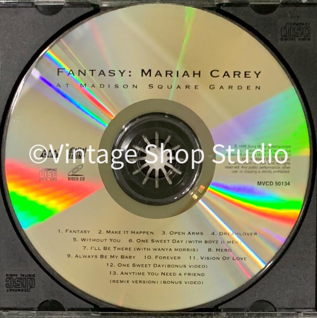 (VCD) Fantasy : Mariah Carey At Madison Square Garden Video CD Brand New Not Sealed (New Old ...