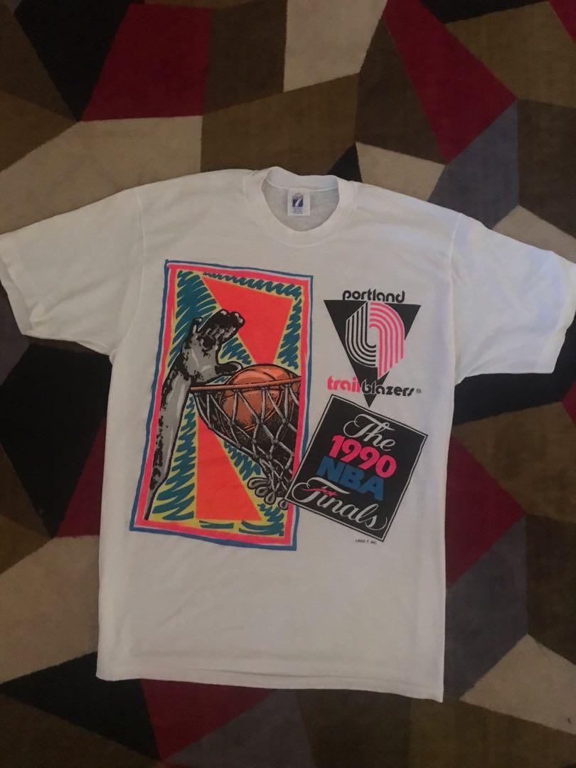 vintage nba tag logo 7, Men's Fashion, Tops & Sets, Tshirts & Polo ...