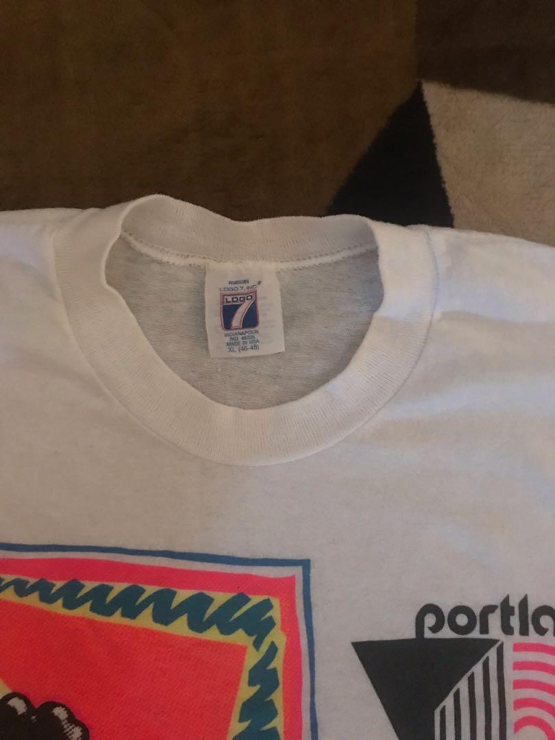 vintage nba tag logo 7, Men's Fashion, Tops & Sets, Tshirts & Polo ...