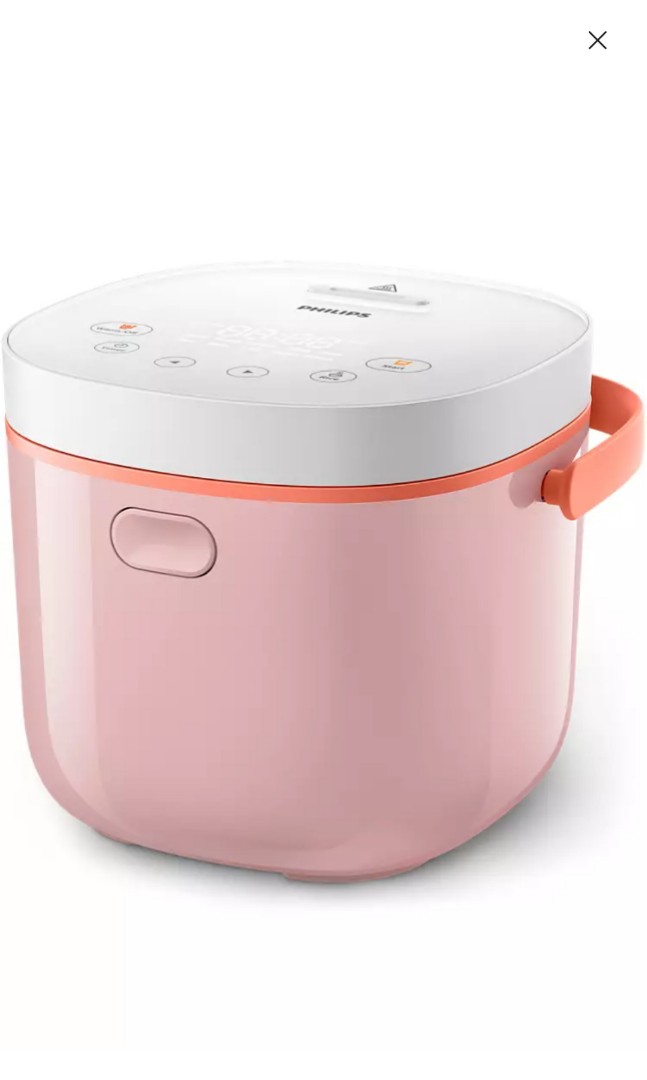 Viva Collection Pink Mini Rice Cooker, TV & Home Appliances, Kitchen ...