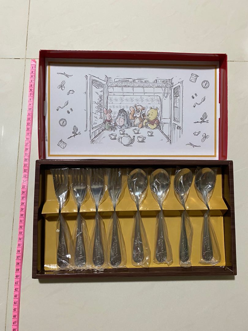Winnie the Pooh cutlery, Furniture & Home Living, Kitchenware ...