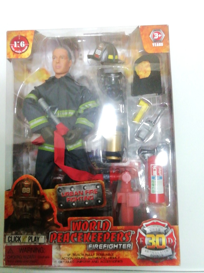 world peacekeepers firefighter, Hobbies & Toys, Toys & Games on Carousell