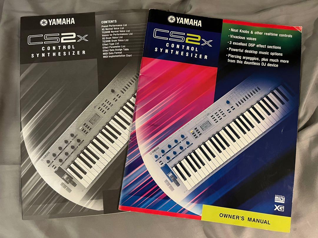 Yamaha CS2x Control Synthesizer, Audio, Portable Music Players on Carousell