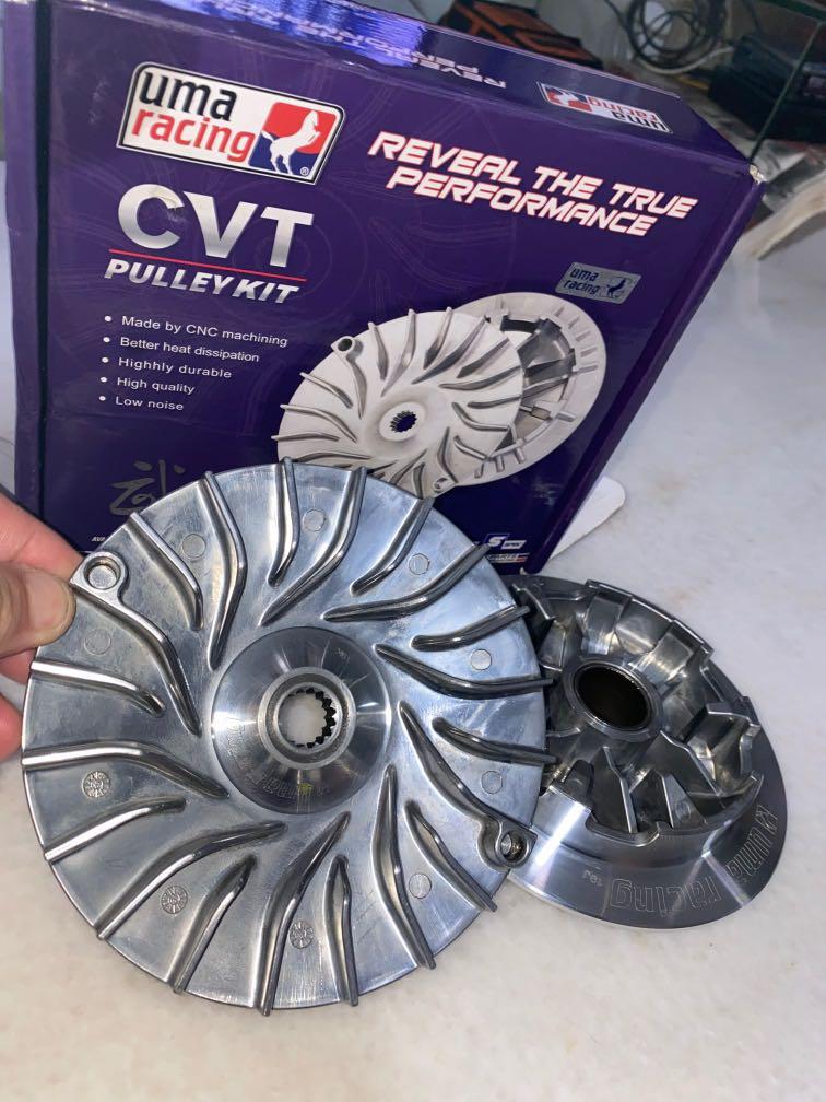 Yamaha NMAX155/AEROX155 CVT Driver PULLEY KIT _ UMA Racing, Motorcycles, Motorcycle Accessories ...