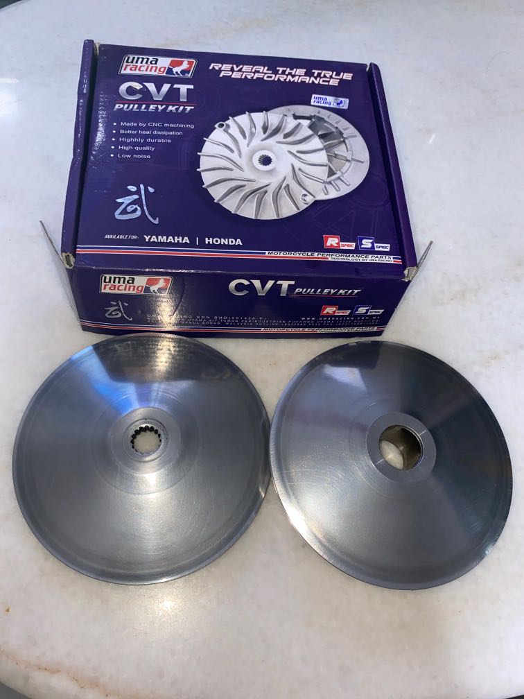 Yamaha NMAX155/AEROX155 CVT Driver PULLEY KIT _ UMA Racing, Motorcycles, Motorcycle Accessories ...