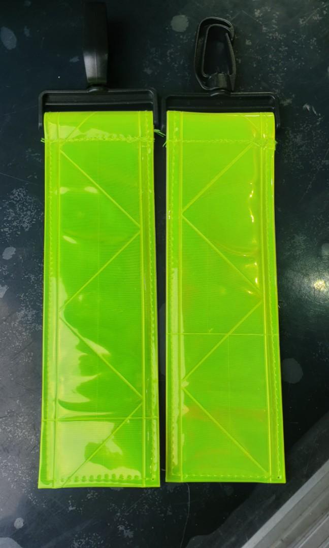 Safety 15cm Multicolour Reflector bicycle Tag., Sports Equipment ...