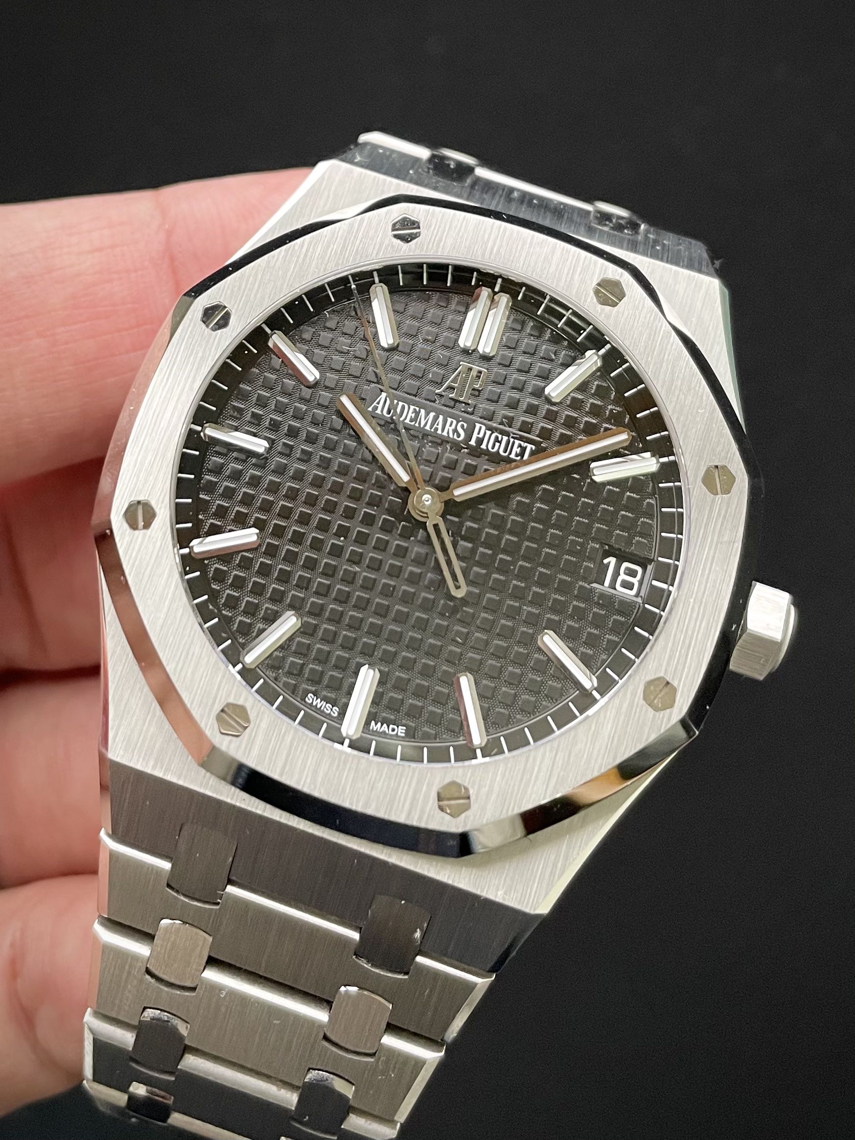 2020 15500ST AUDEMARS PIGUET ROYAL OAK 愛彼 皇家橡樹系列 自動機芯 黑面15500ST.OO ...