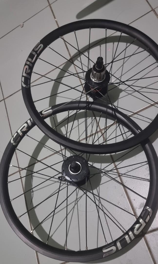20 inch Novatec 406 wheelset, Sports Equipment, Bicycles & Parts, Parts & Accessories on Carousell