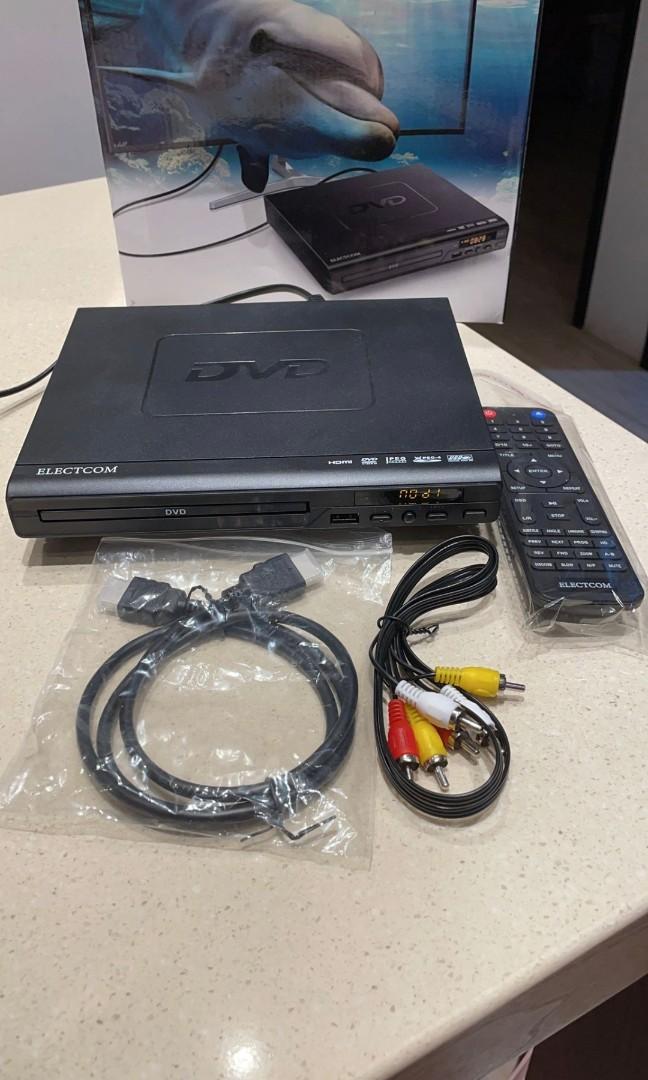 (2925)ELECTCOM DVD Player - DVD Player with HDMI Cable for TV, Multi ...