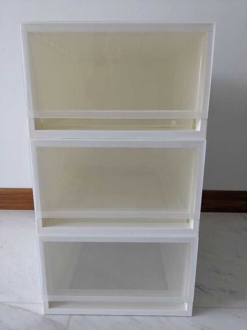 3 storage drawers IKEA, Furniture & Home Living, Furniture, Shelves ...
