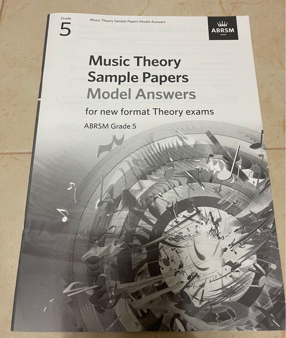 ABRSM Music Theory Sample Papers Model Answers (Grade 3 and 5), Hobbies ...