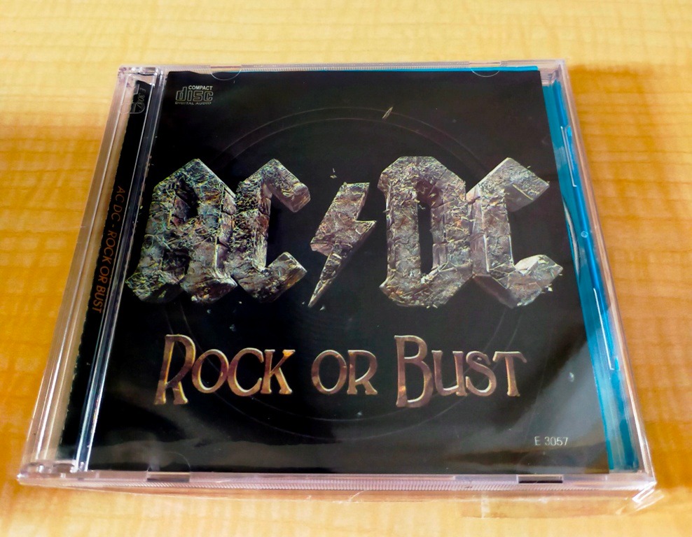 AC/DC Rock or Bust CD Bonus Tracks Original Artist Hard Rock Music ...